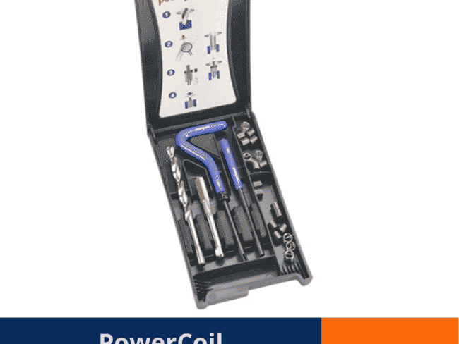PowerCoil Thread Repair Kit Metric Fine - Gold Coast Bolt In ...