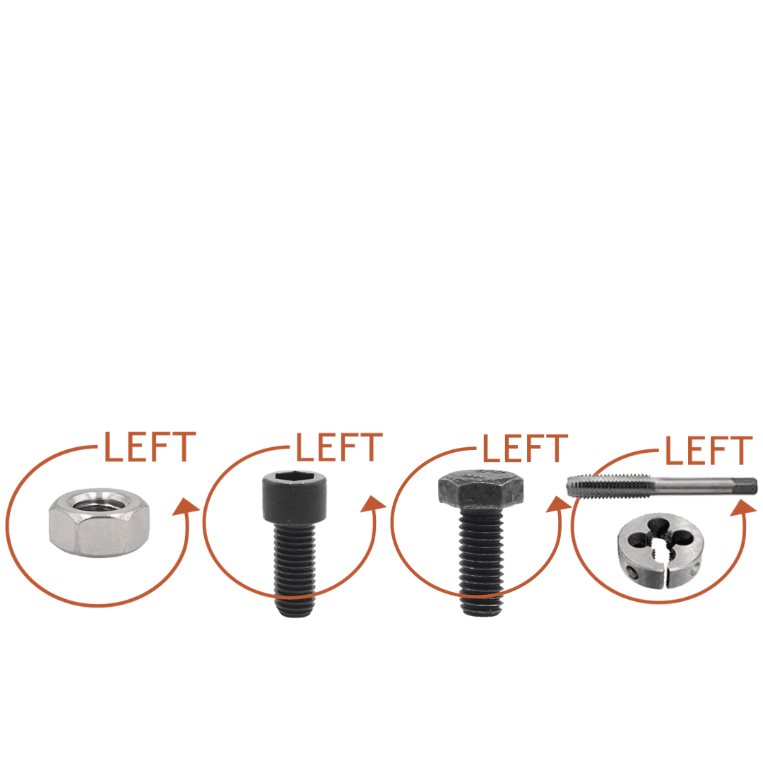 LEFT HAND THREAD – Gold Coast Bolt In | Speciality Tools and Fasteners