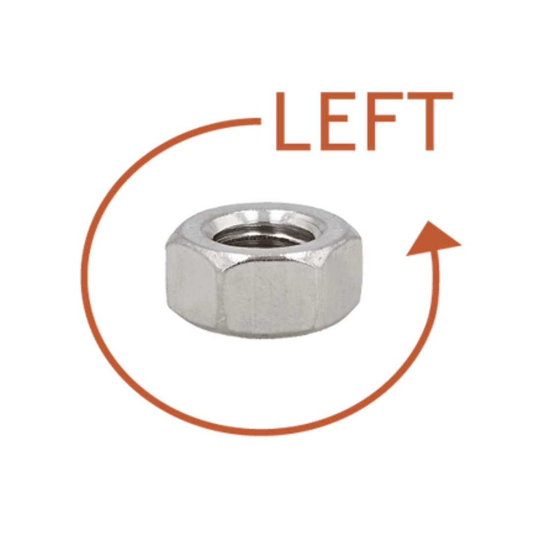 Left Hand Nuts – Gold Coast Bolt In | Speciality Tools and Fasteners