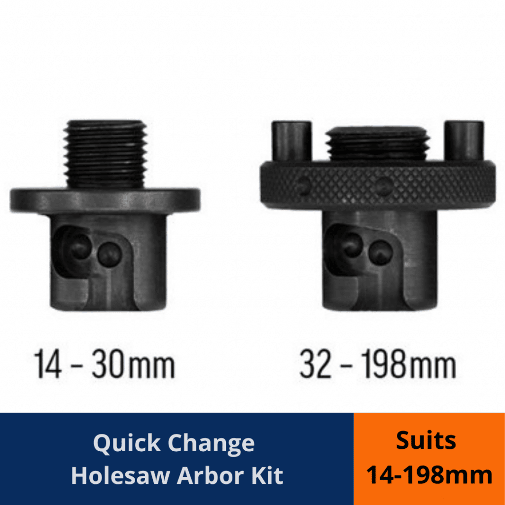 Pro Lock Quick Change Holesaw Arbor Kit - Gold Coast Bolt In ...